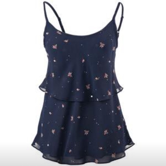 CAbi | Tops | Cabi Tiered Cami | Poshmark